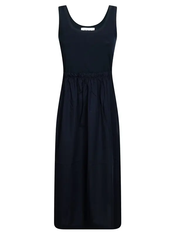 Alpha Studio Drawstring Maxi Dress - Blu