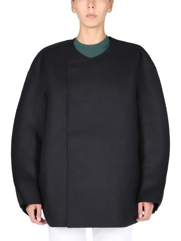 Sunnei Loose Fit Coat - Blue