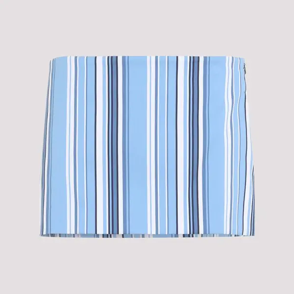 THE FRANKIE SHOP Chic Hera Mini Skirt - Blue