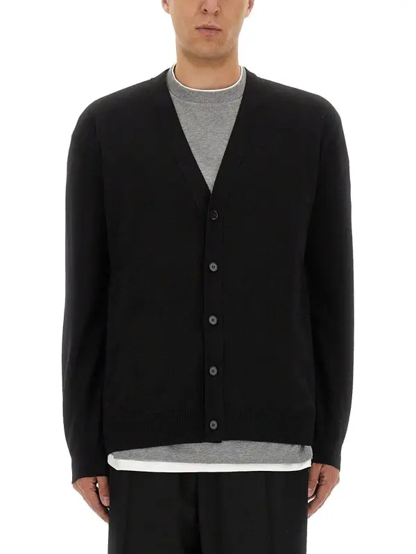 JIL SANDER V-neck Knitted Cardigan