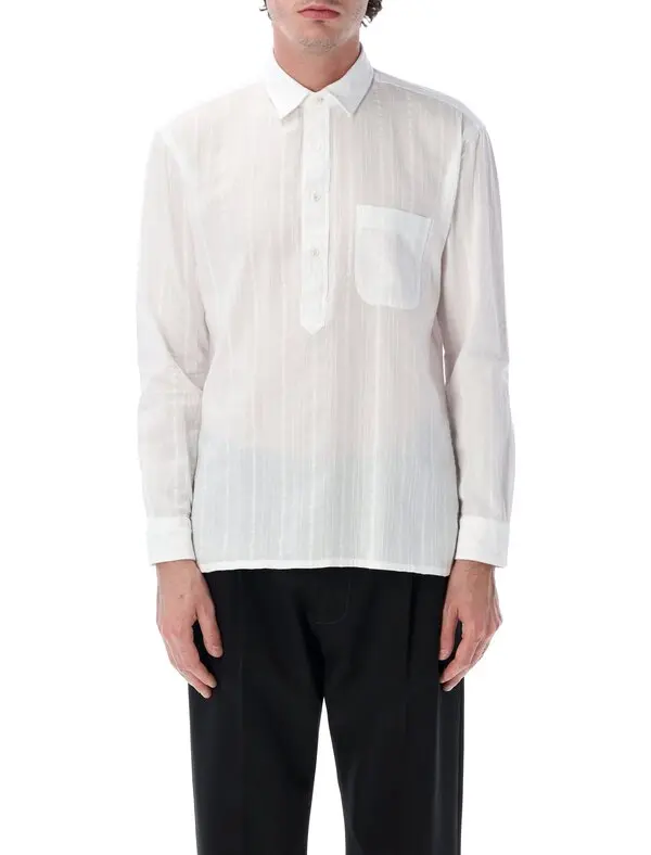 SALVATORE PICCOLO Mini Polo For - White