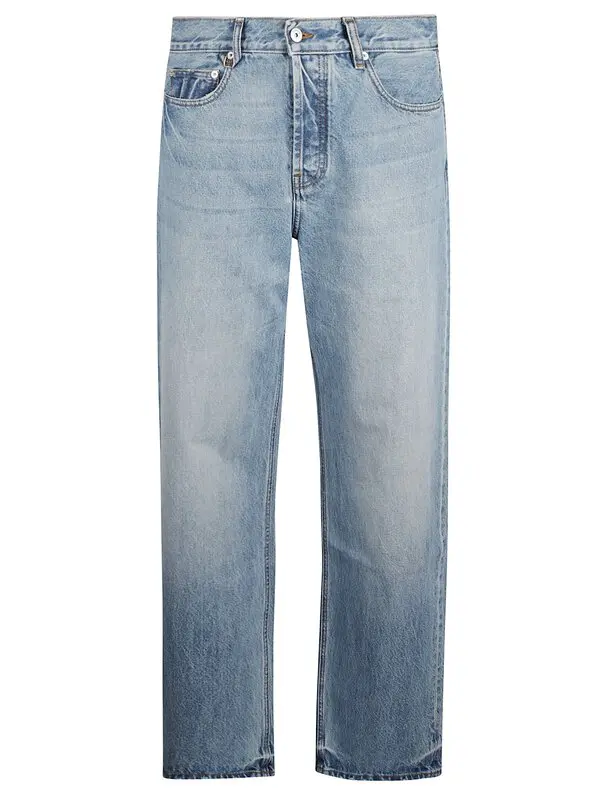 Jacquemus Straight Jeans In De-nîmes Denim