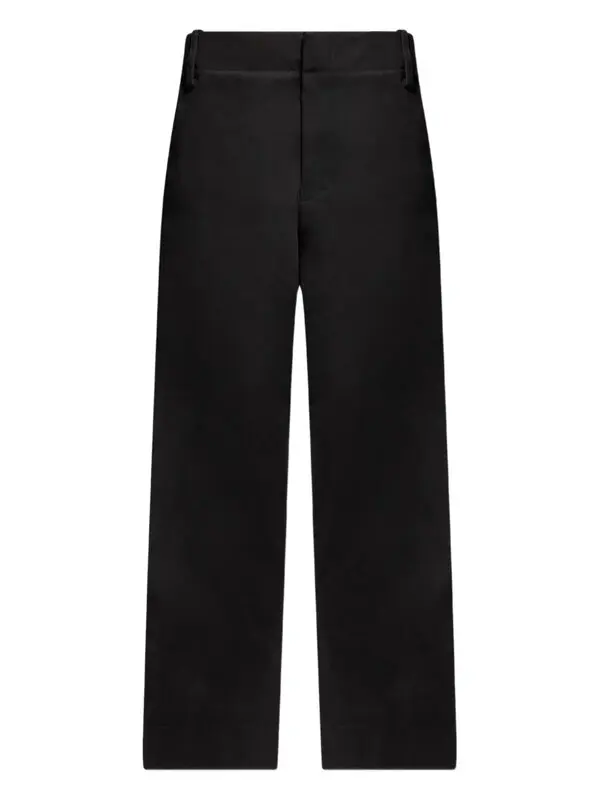 Jacquemus Mid-rise Straight-leg Trousers - Black
