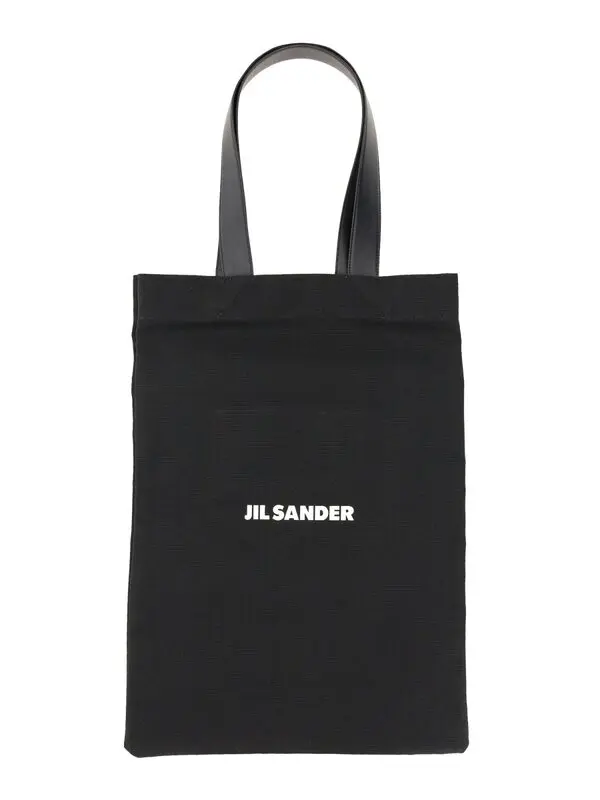 JIL SANDER Book Tote Bag - Black