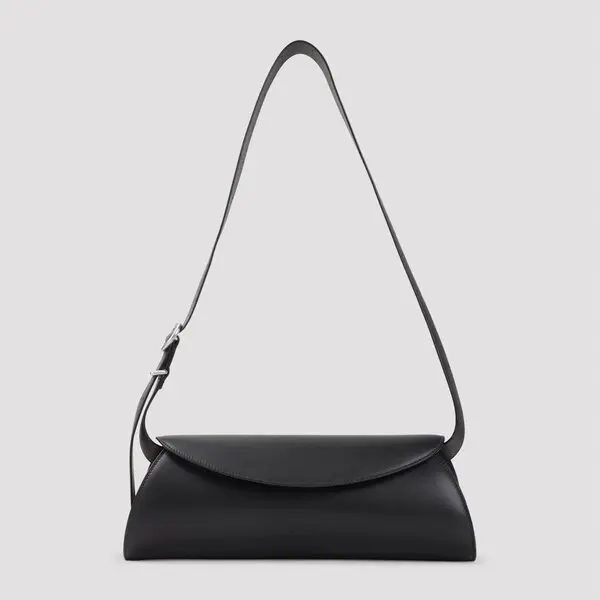 JIL SANDER Mini Granof Shoulder Bag - Black