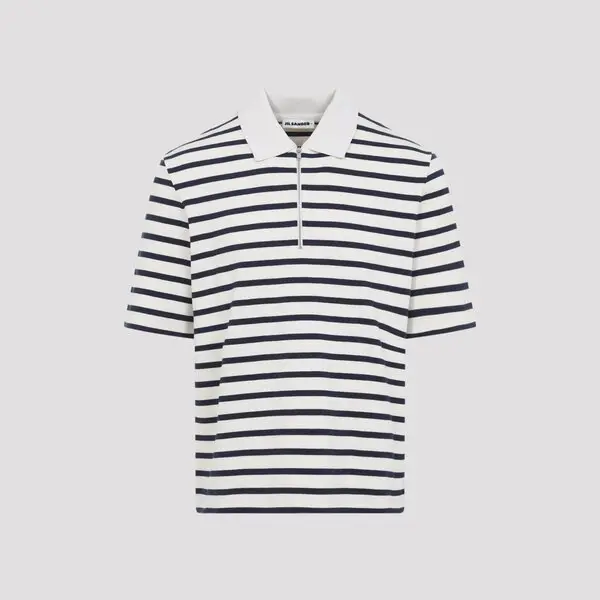 JIL SANDER Classic Cotton T-shirt For - Blue