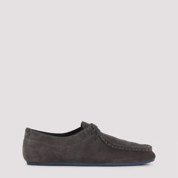 JIL SANDER Classic Lace-up Suede Shoes For