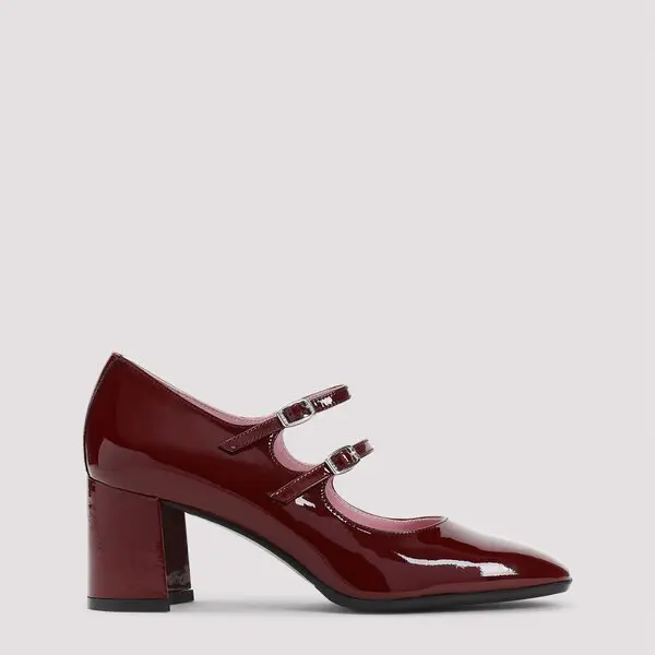 CAREL Alice Mary Jane Pumps With 6.5cm Heel - Red
