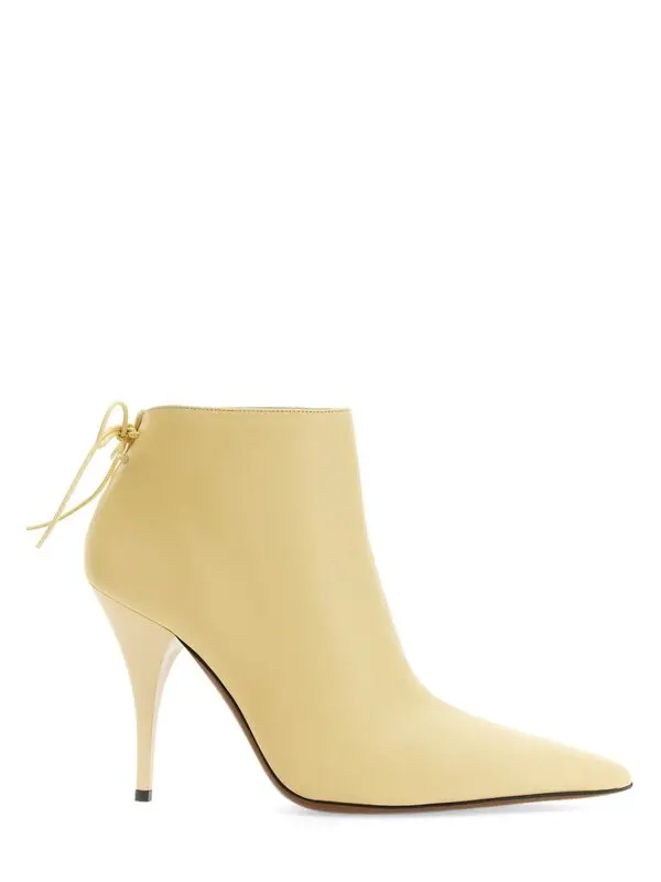 NEOUS 95mm Pointed-toe Ankle Boots - Ivory