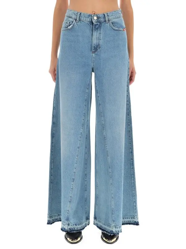 AMISH SUPPLIES Colette Rinse Wide Leg Jeans
