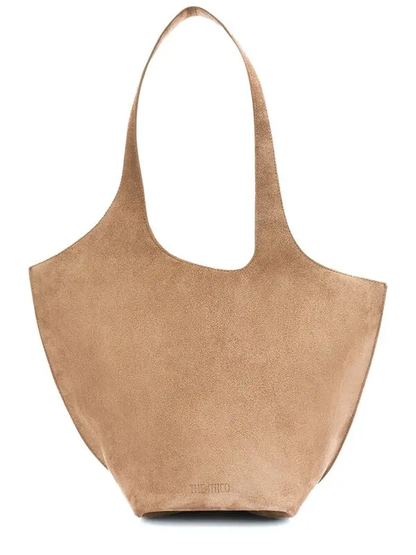 Attico La Scoop Shoulder Bag - Brown