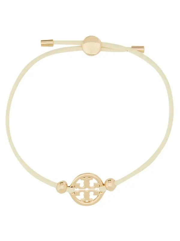 Tory Burch Logo Charm Bracelet - Gold