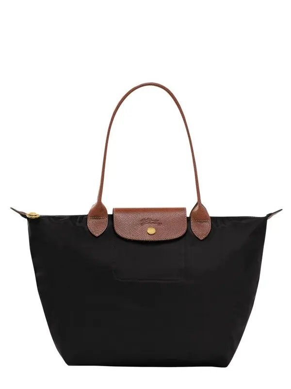 Longchamp Medium Travel Shoulder Bag - Black