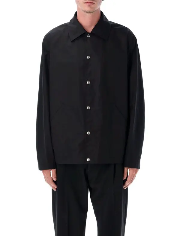 JIL SANDER Cotton Blouson - Black
