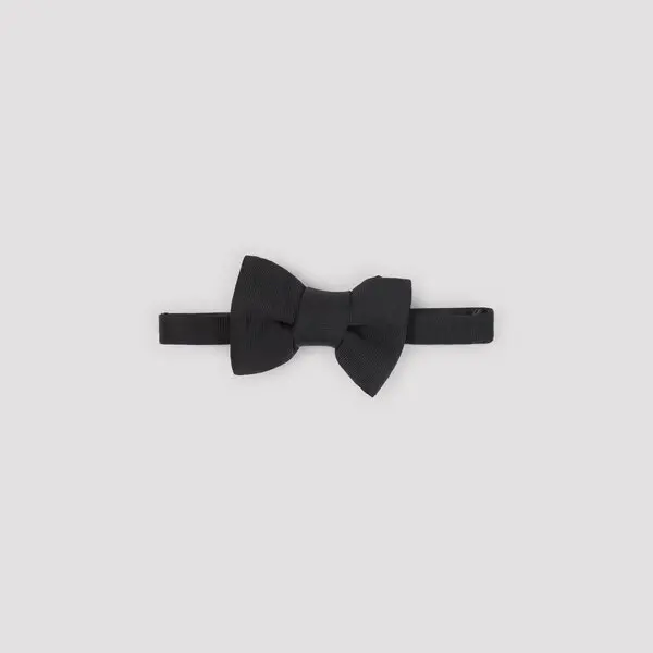 TOM FORD Classic Grosgrain Bowtie - Black
