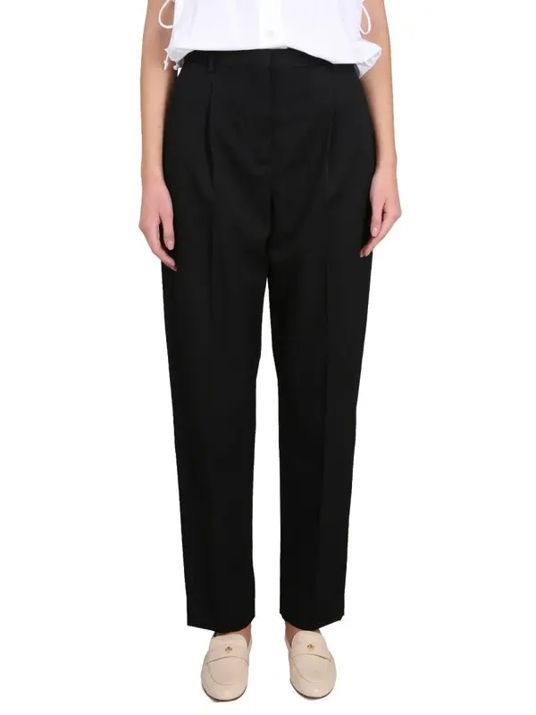 Tory Burch Tailored Wool Trousers - Black