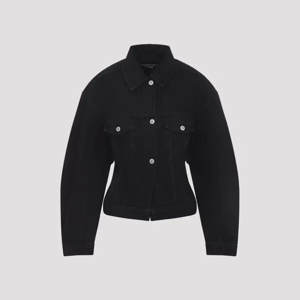 Jacquemus La Veste De-nîmes Denim Jacket - Black