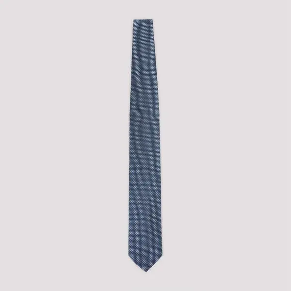 LANVIN Dot Pattern Tie Ss26 Collection
