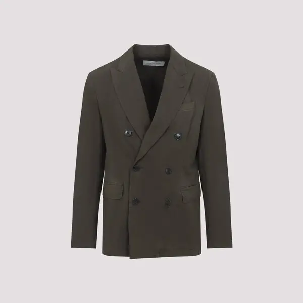 Dries Van Noten Balto Double-breasted Jacket - Green