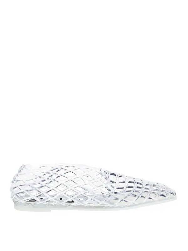 Senso Ballet Flats With Woven Detail - Bianco