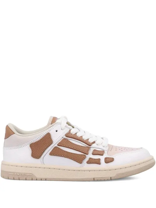 Amiri Sewn Skeleton Appliqué Sneakers