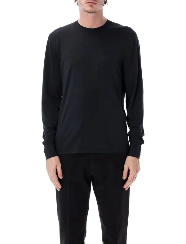 TOM FORD Crew-neck T-shirt - Black