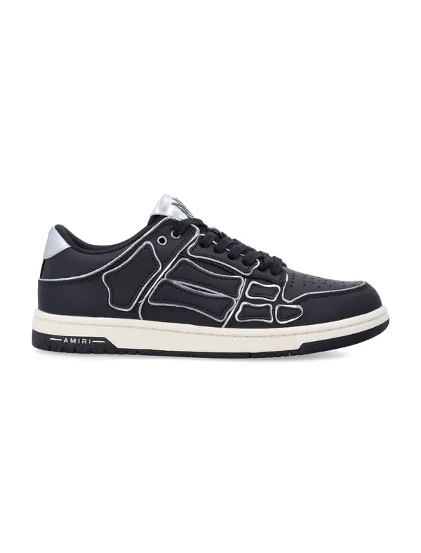 Amiri Skel Top Low Sneakers - Black
