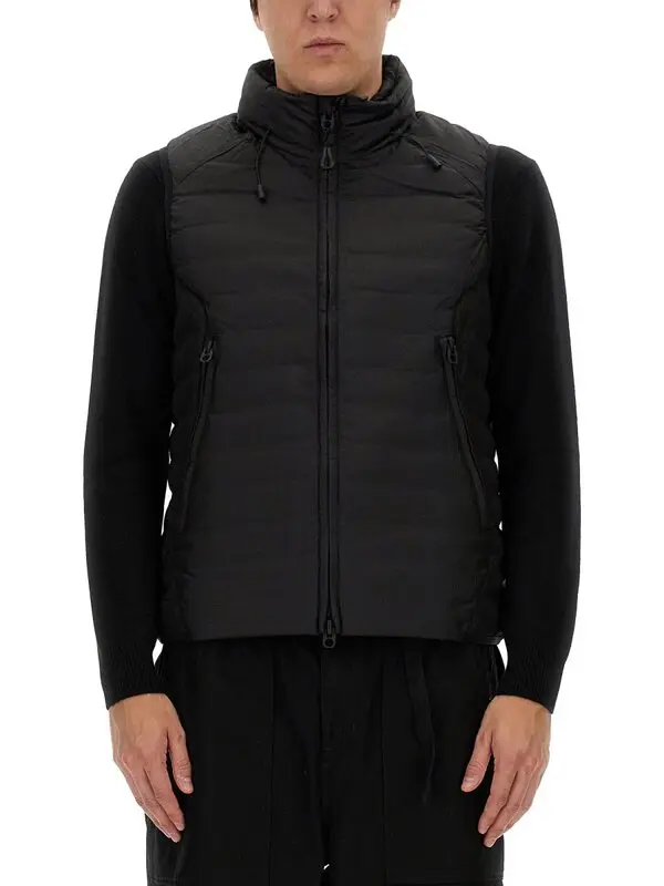 JG1 Zip-up Sleeveless Gilet - Black