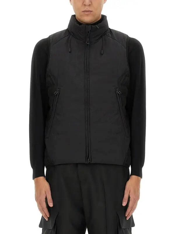 JG1 Zip-fastening Gilet - Black