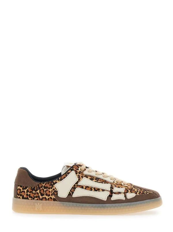 Amiri Leopard Sunset Skate Low Top Sneakers