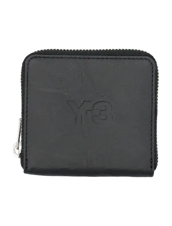 Y3 Mini Leather Wallet For Fw25