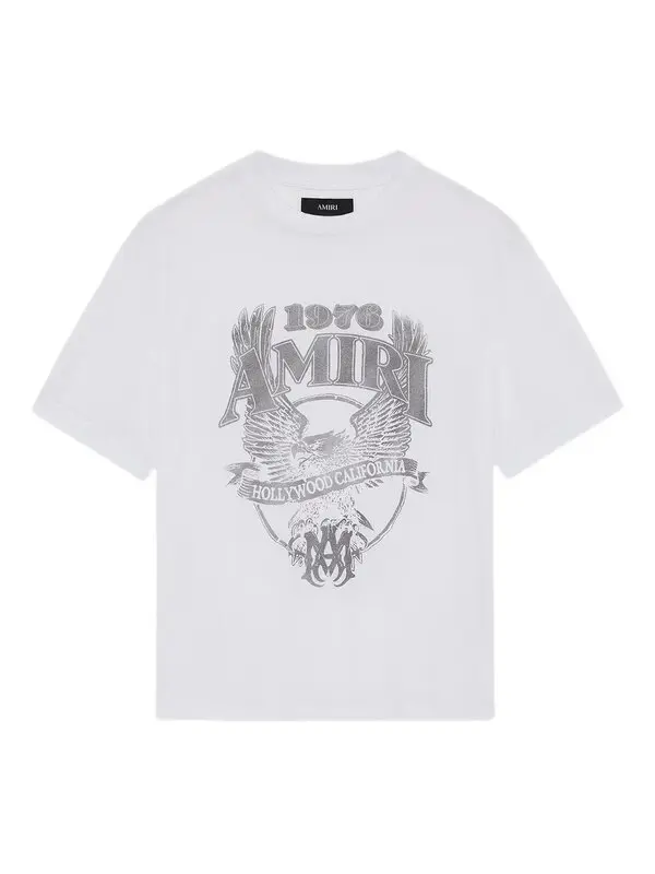 Amiri Graphic Printed T-shirt With Round Neck Size