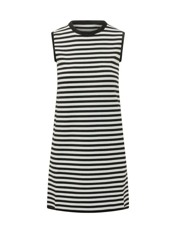 Max Mara Striped Sleeveless Dress