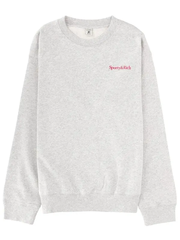Sporty & Rich Crewneck Sweatshirt - Grey