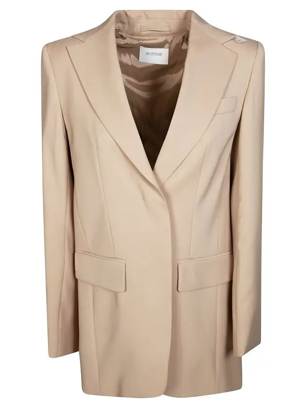 Sportmax Plisse Back Jacket