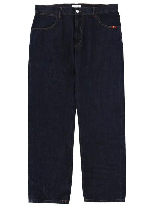 AMISH SUPPLIES Classic Dark Wash Jeans - Denim