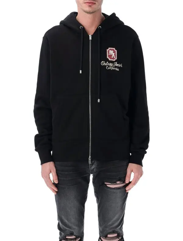 Amiri Relaxed Fit Double-zip Hoodie