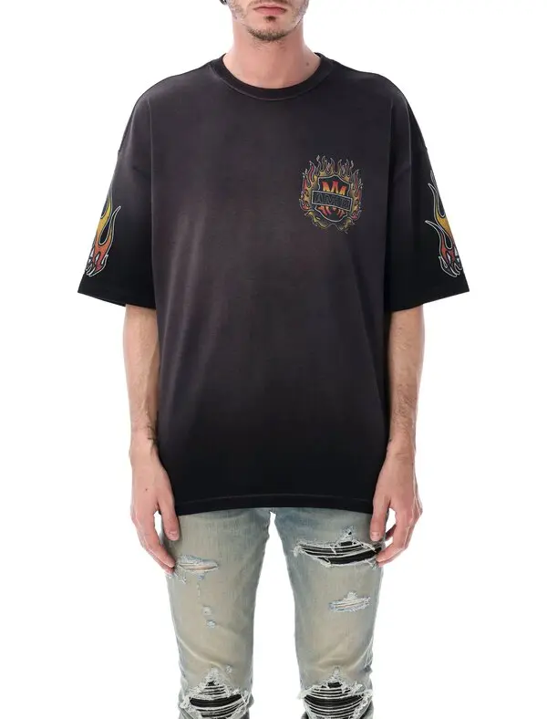 Amiri Oversized Graphic T-shirt Size