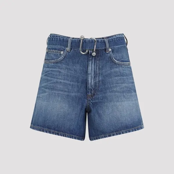 Sportmax Fiesta Denim Shorts - Blue