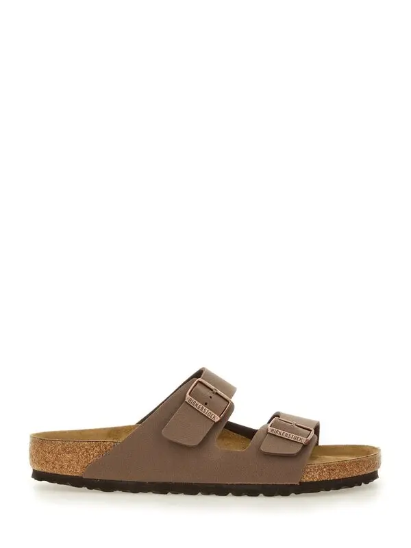 BIRKENSTOCK Arizona Two Strap Buckled Sandals - Brown