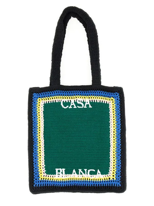 Casablanca Crochet Mini Bag
