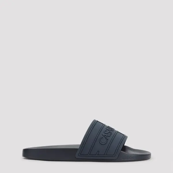 Casablanca Rubber Pool Slides - Blue