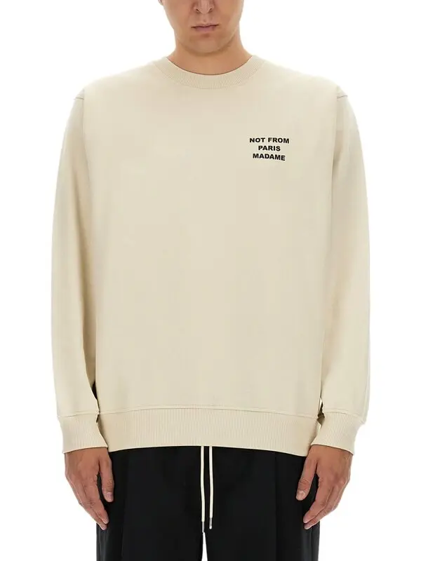 Drole De Monsieur Slogan Sweatshirt