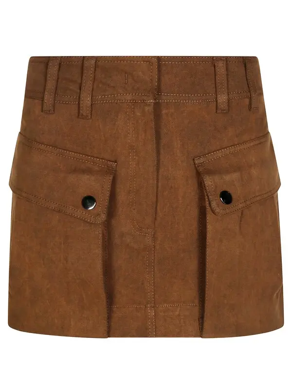 Andamane Pocket-detail Mini Skirt