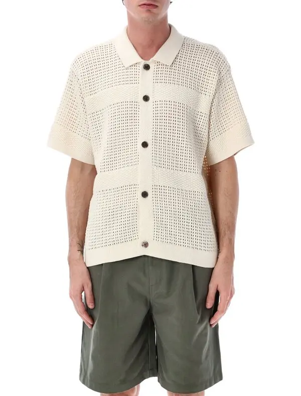 Obey Regular Fit Knit Shirt - Unbleached