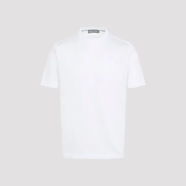 Canali Crew-neck T-shirt - White