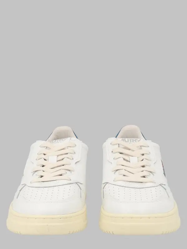 AUTRY Medalist Low Leather Sneakers - White