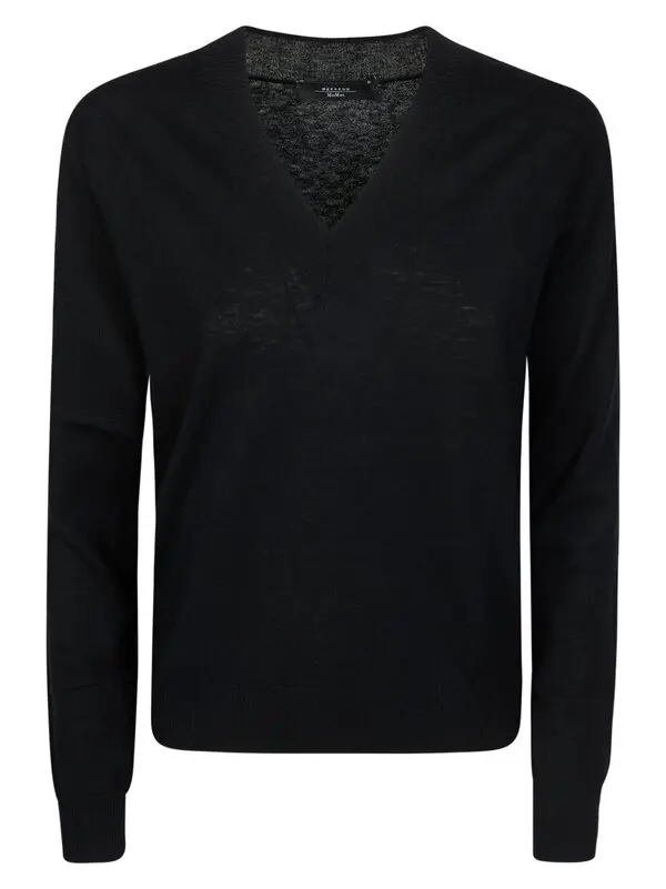 Max Mara Mini Sweater With V-neck