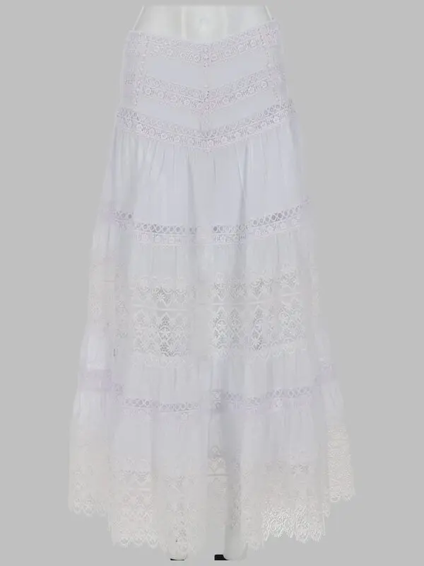Charo Ruiz Ibiza Elegant Cotton-blend Mini Skirt