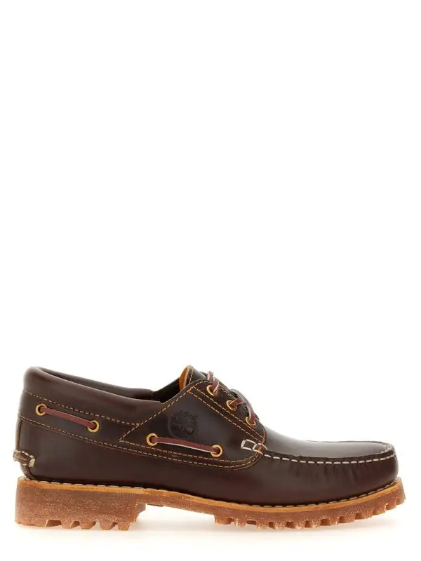 Timberland Authentic 3-eye Lug Handsewn Boat Shoe - Brown